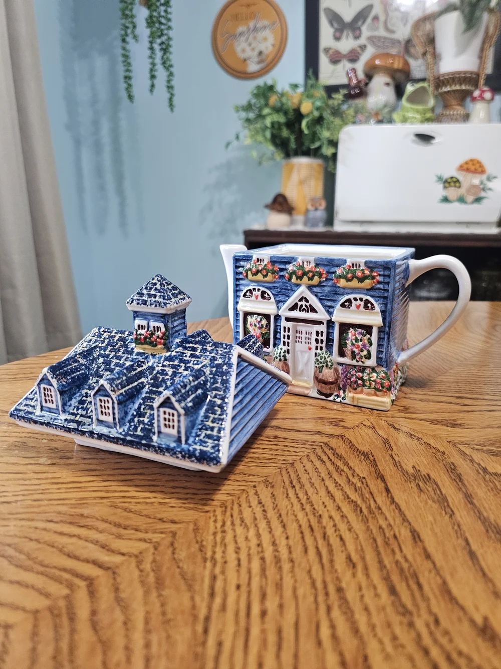 Preferred Stock | Kitchen | Vintage 9s Preferred Stock Ceramic Blue ...